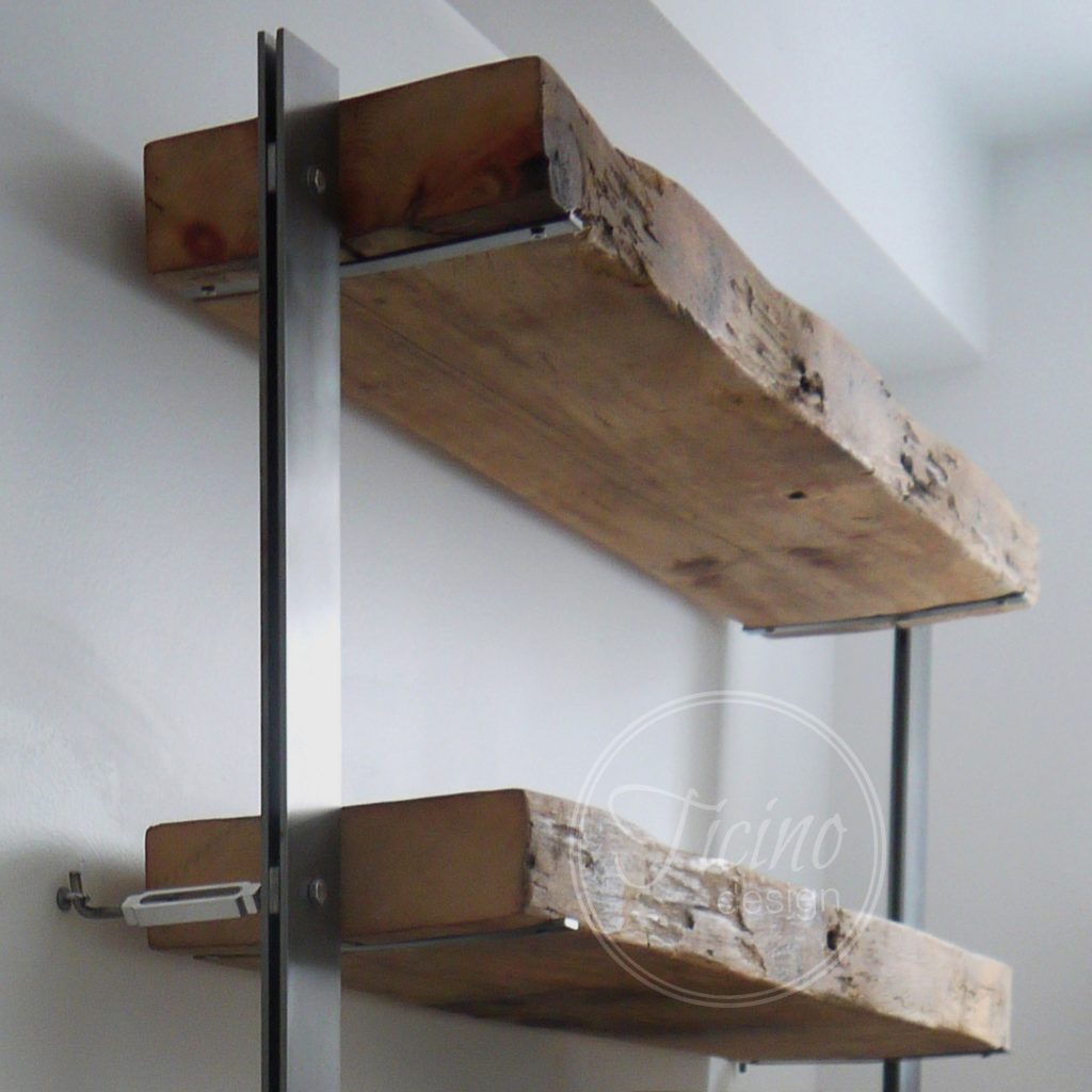 Reclaimed Wood Shelf Unit - Ticino DesignTicino Design